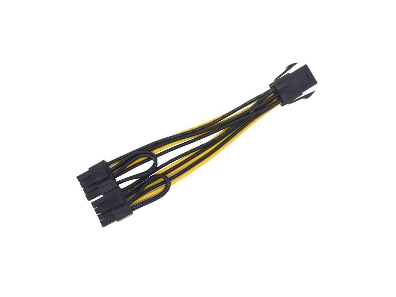 EN-Labs GPU Power Splitter Cable, PCIe 6pin to 2 PCI Express 8 Pin ...