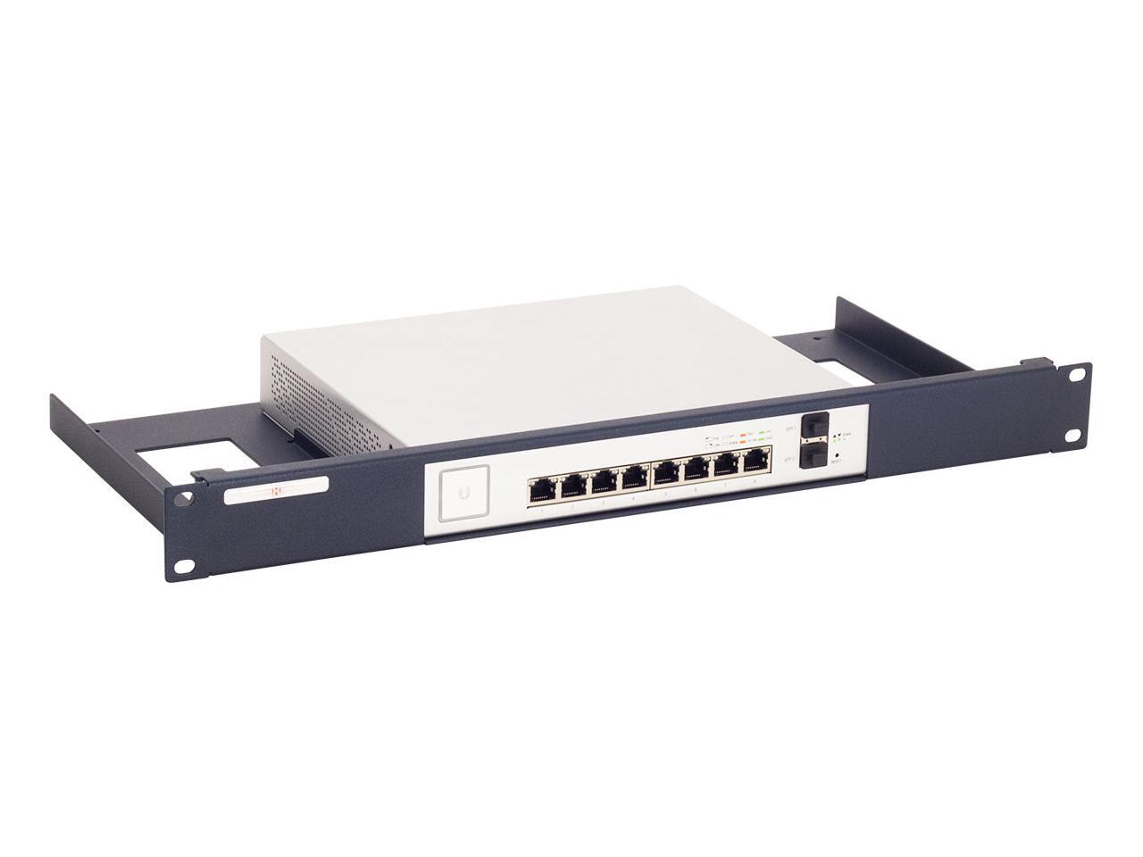 R RACKMOUNT·IT Rack Mount Kit for Ubiquiti 8-Port Managed Gigabit Unifi ...