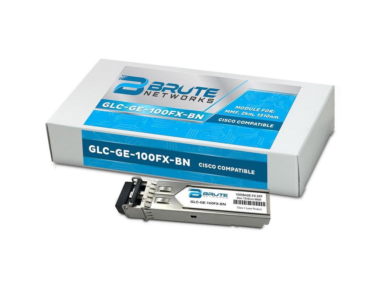 Cisco GLC-GE-100FX - 100BASE-FX 2km MMF 1310nm SFP (100% Compatible ...