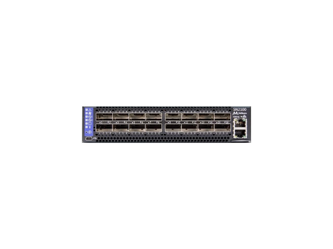 MELLANOX TECHNOLOGIES MSN2100-CB2RC SPECTRUM 100GBE 1U SWITCH W/ - Newegg.com