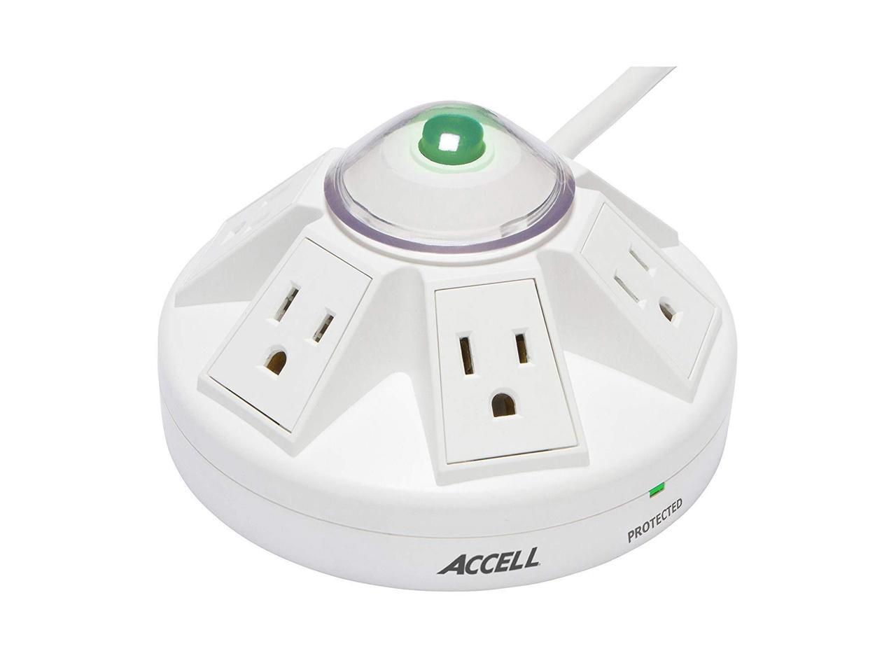 Accell Corporation D080B-030K 6 Outlets Power Strip - Newegg.com
