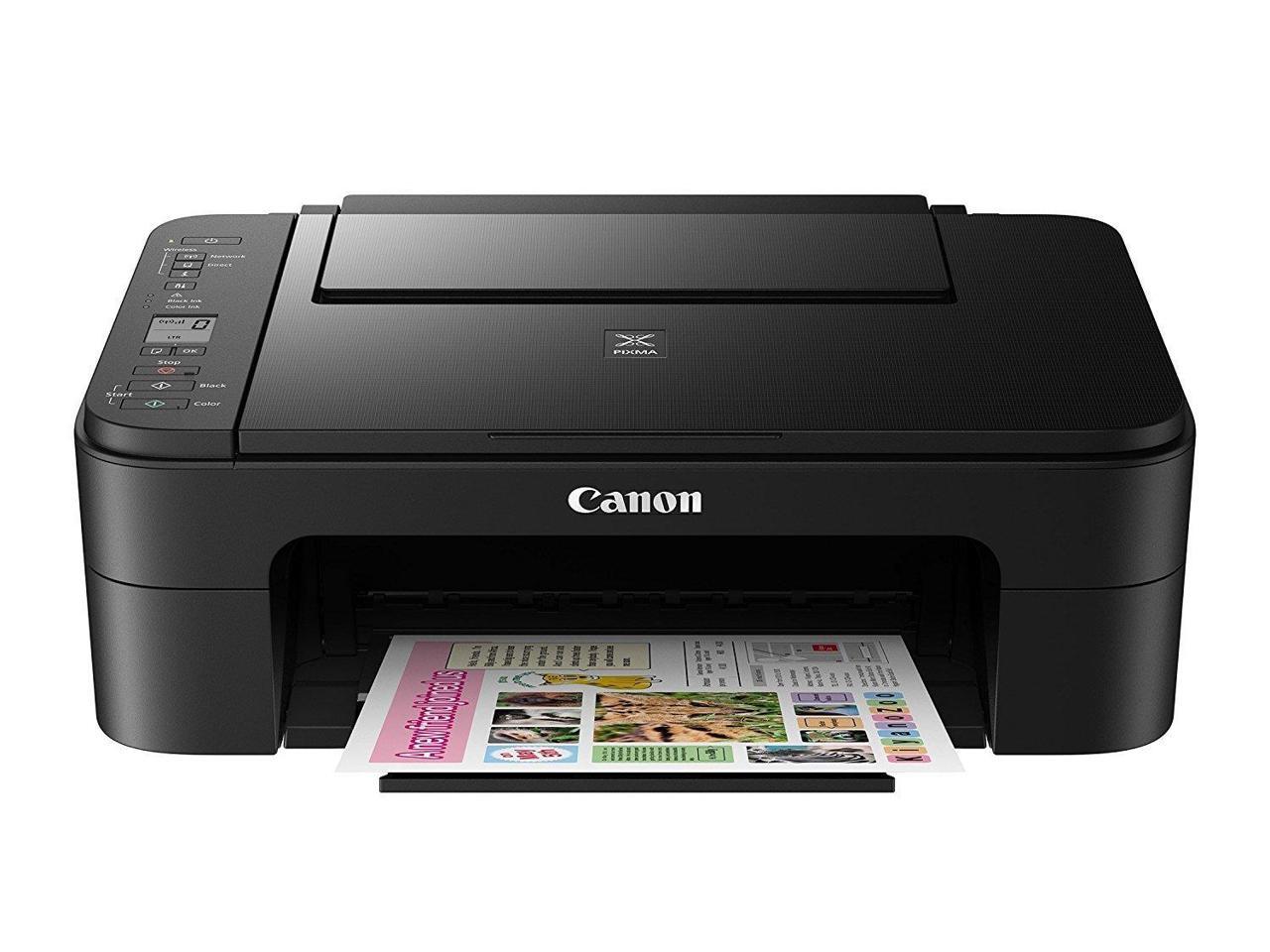 Canon PIXMA TS3120 BK InkJet MFC / All-In-One Color Inkjet Printer ...