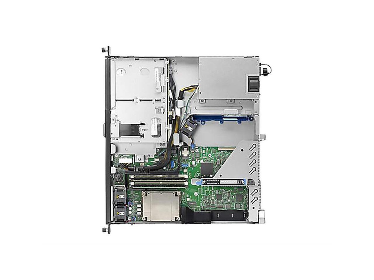 HP ProLiant DL20 Gen10 Rack Server Bundle with Rail Kit, Intel Xeon E ...