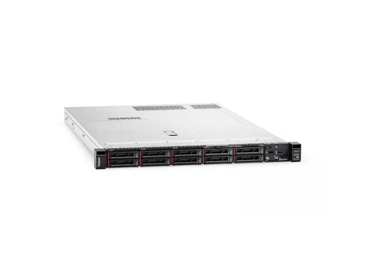 Lenovo ThinkSystem SR630 Rack Server Bundle with Rail Kit, 2 x Intel ...