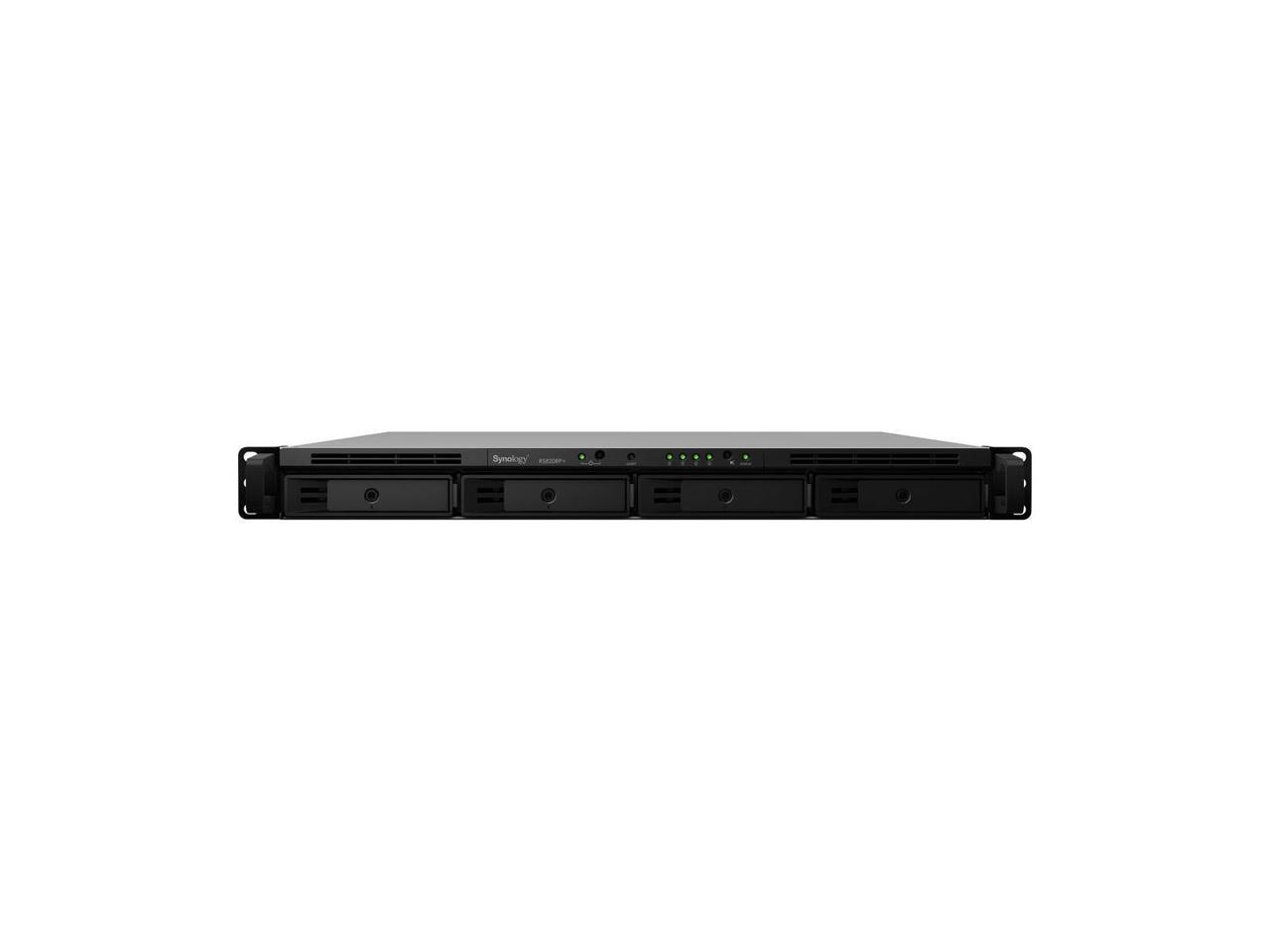 Synology RS820RP+ RackStation High Performance 1U Rackmount NAS ...