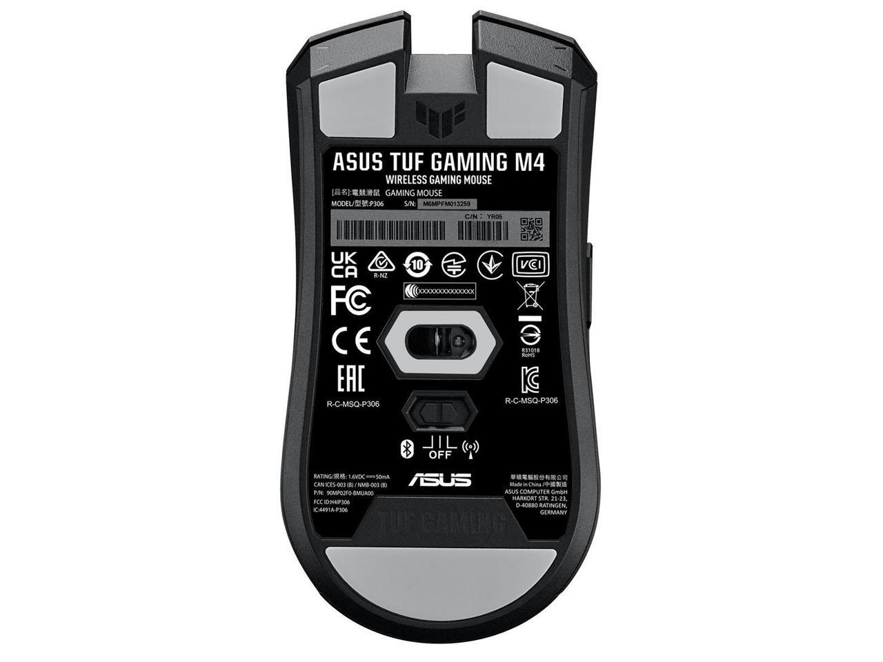 ASUS P306 TUF Gaming M4 WL Wireless 12000 dpi Gaming Mouse - Newegg.com