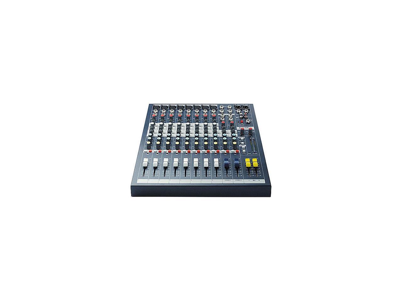 Soundcraft EPM8 8 Mono + 2 Stereo Channel Recording & Live Sound Audio ...