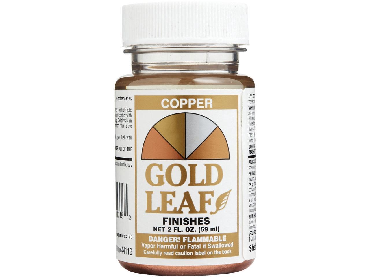 Sheffield Gold Leaf Copper High Gloss Metallic 2 Fl Oz Hobby Paint 1715 ...