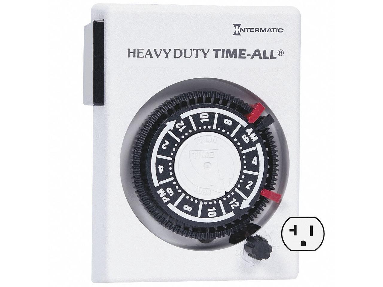 INTERMATIC HB113 Timer,Mechanical,120V,20A,Plug In - Newegg.com