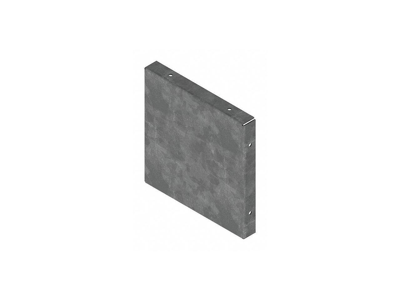 HOFFMAN F66GCPNKGV Closure Plate,Wireway,Steel,6in.Hx6in.L - Newegg.com