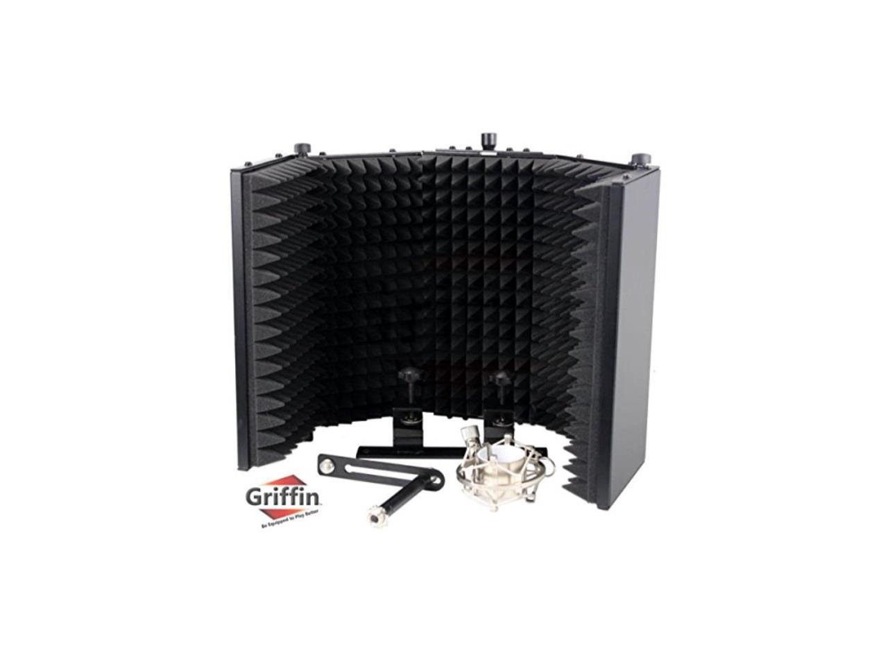 studio microphone soundproofing acoustic foam panel by griffin ...