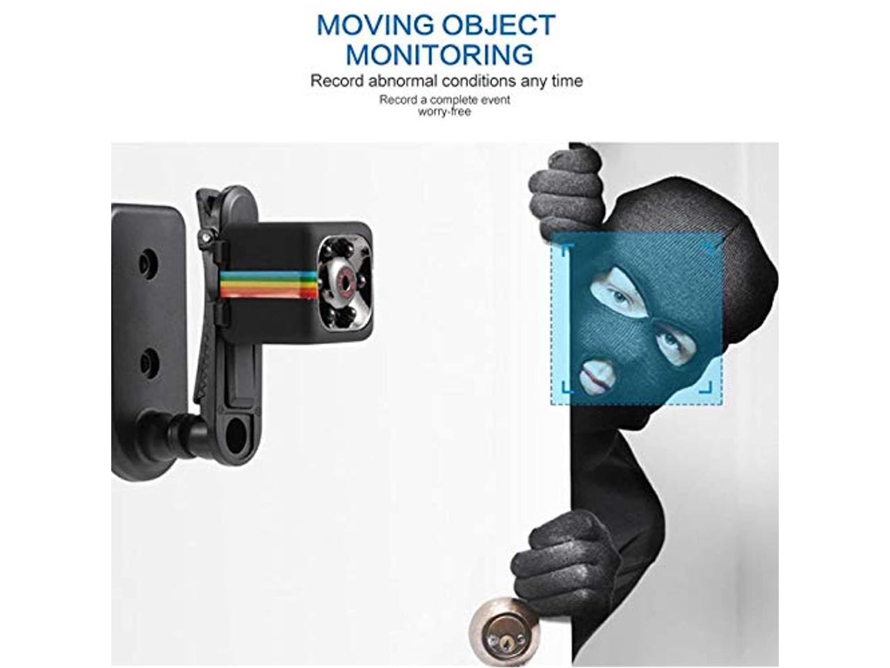 Wireless Camera Mini Hidden Spy Camera Portable Small Nanny Cam Voice ...