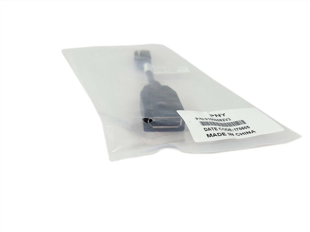 PNY 91008582V3 Mini DIsplayPort Male to DisplayPort Female Adapter MDP ...