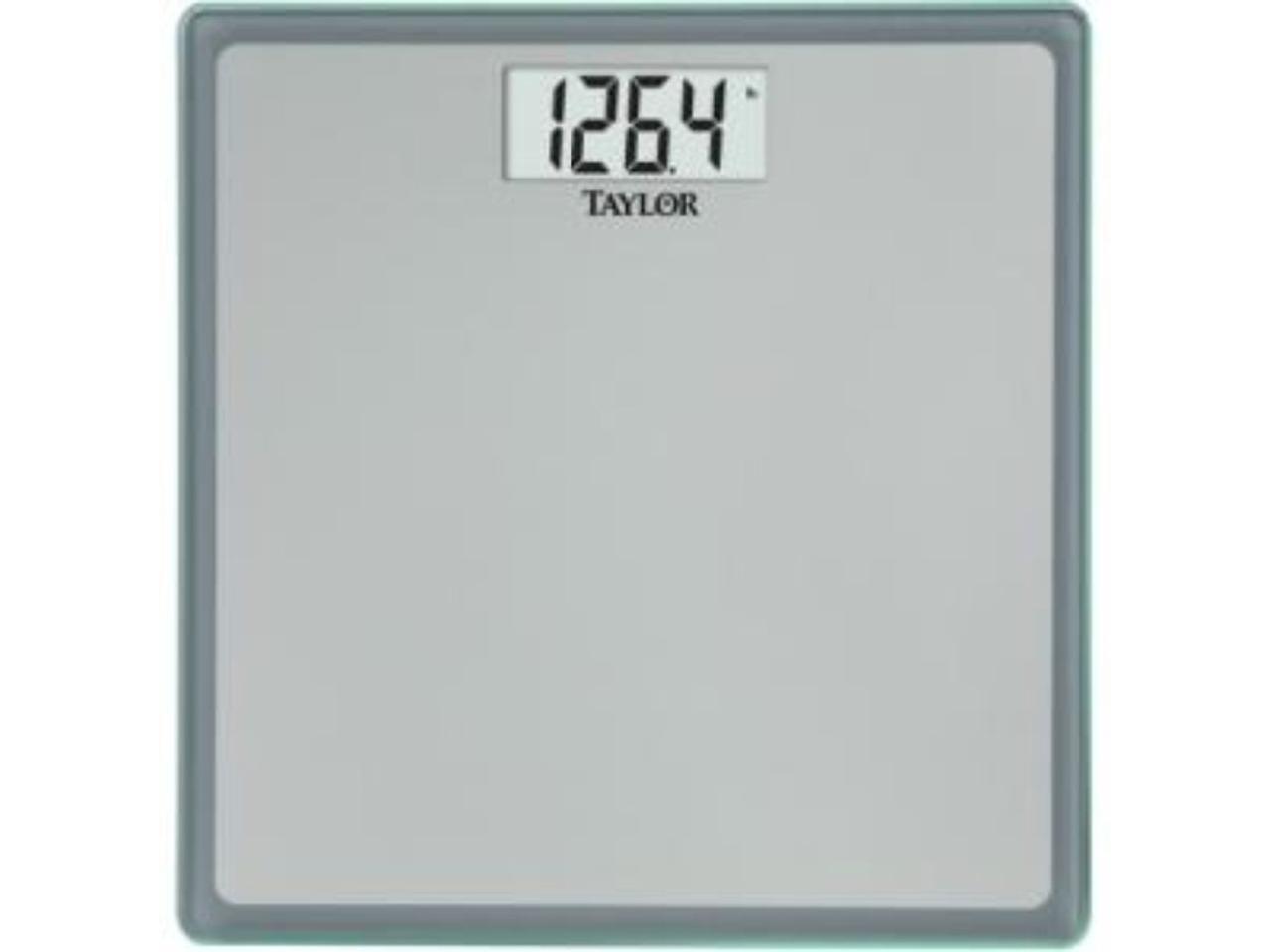 TAYLOR 755841933S Glass Digital Bath Scale(Silver) - Newegg.com