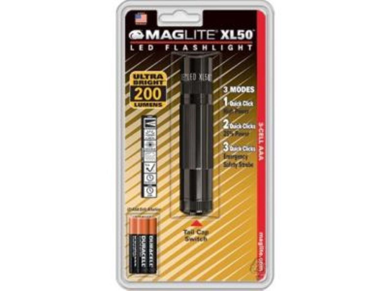 MAGLITE XL50-S301C 200-Lumen MAGLITE XL50 LED Flashlight - Newegg.com