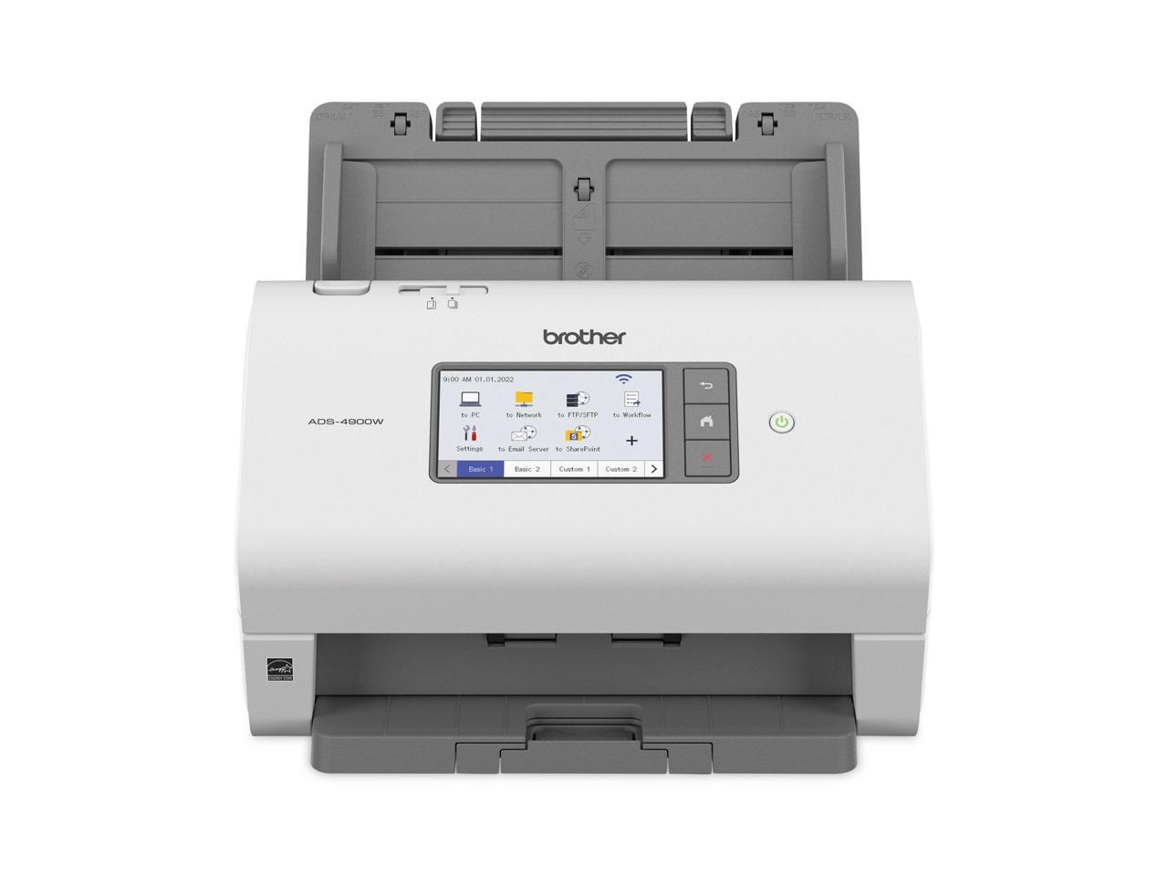 Brother ADS-4900W Professional Desktop Scanner for High Scan Volumes ...