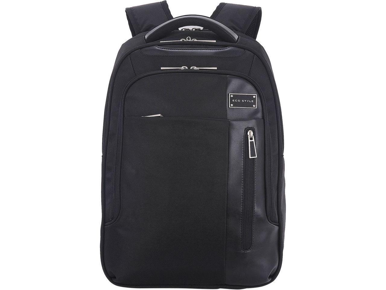 Eco Style Tech Exec Backpack Case Fits up to 15.6 in Laptop Model ETEX ...