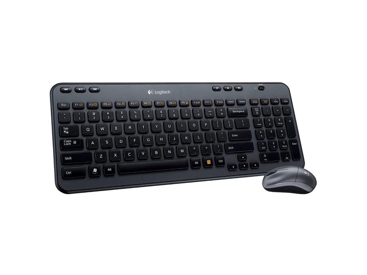 Logitech Mk360 Wireless Combo Keyboard and Mouse - Newegg.com