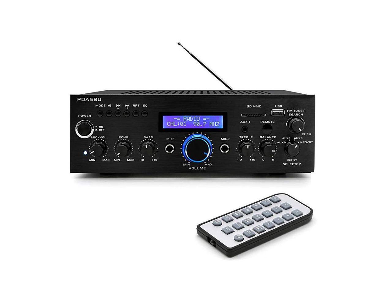 PYLE - PRO SOUND PDA5BU BT STEREO AMP COMPACT HOME - Newegg.com