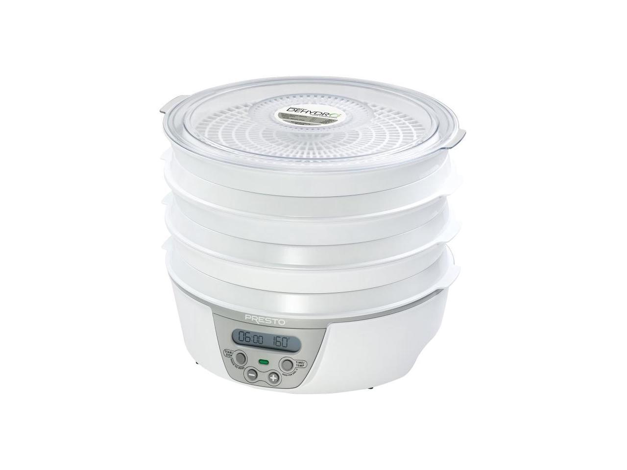 PRESTO 06301 Dehydro Digital Electric Food Dehydrator, White - Newegg.com