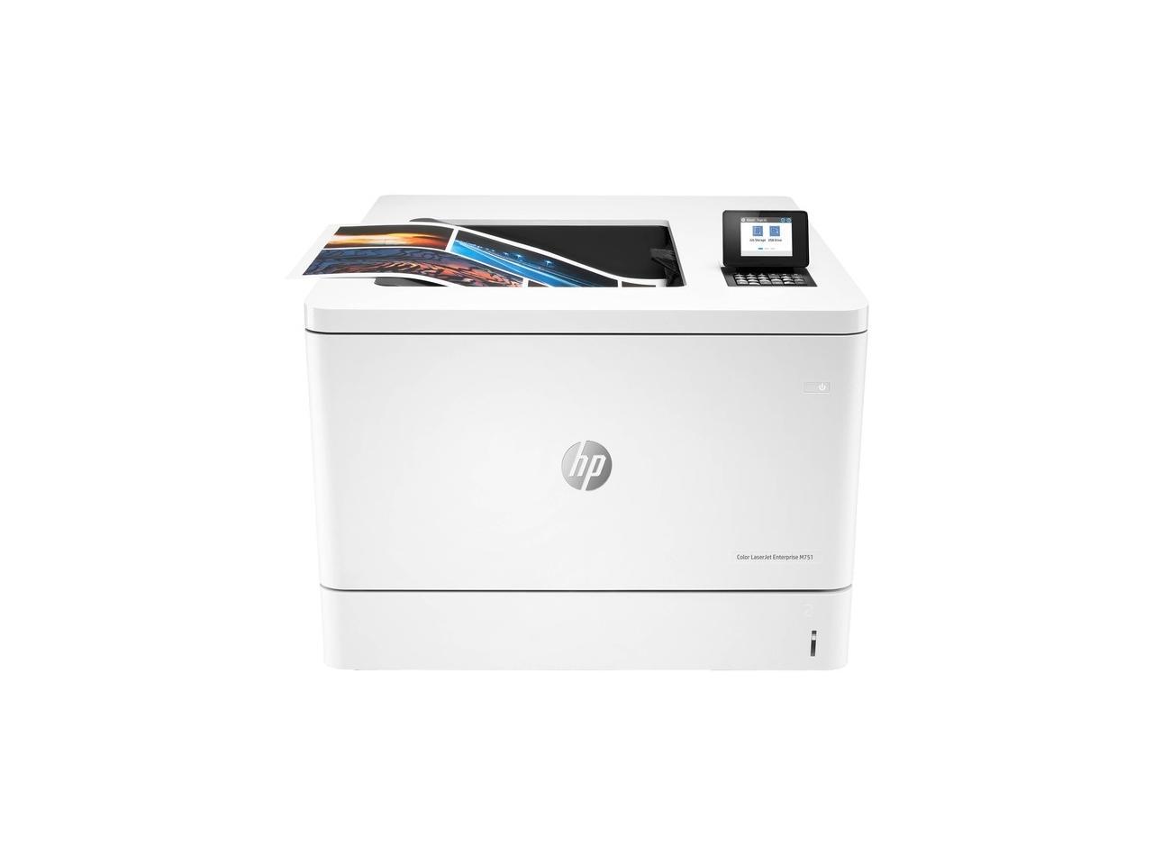 HP LaserJet Enterprise M751dn Wireless Colour Laser Printer - Newegg.com