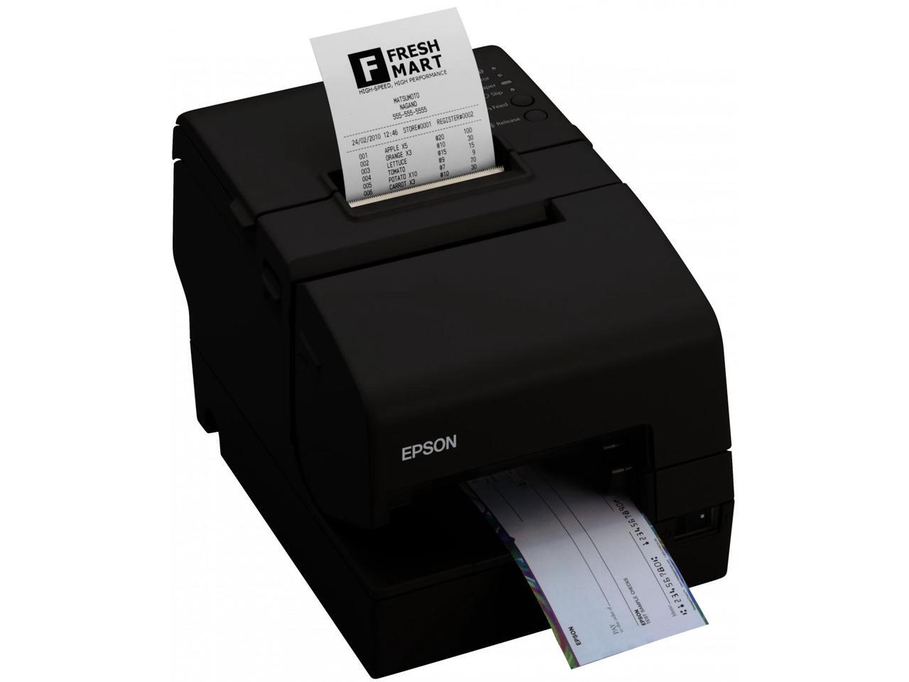 Epson TM-H6000IV Hybrid Multifunction Impact Slip and Thermal Receipt ...