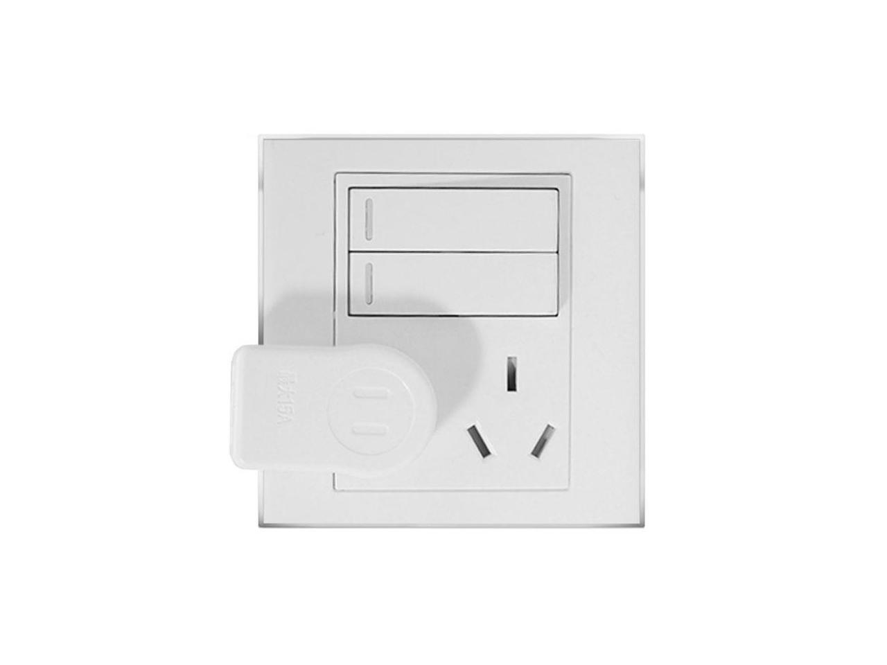 Cablecc NEMA 1-15P USA Outlet Saver Power Extension Adapter 2-prong 2 ...