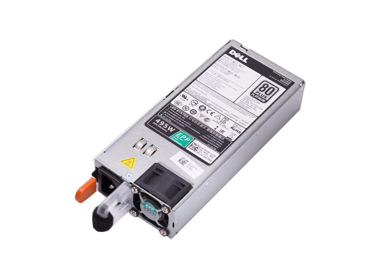 Dell 495W 80Plus Platinum Power Supply For PowerEdge T320 D495E-S0 ...