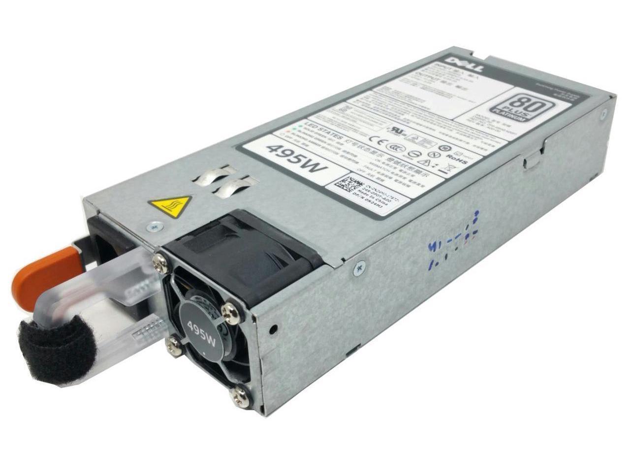 Dell 495W 80Plus Platinum Power Supply For PowerEdge T320 D495E-S0 ...
