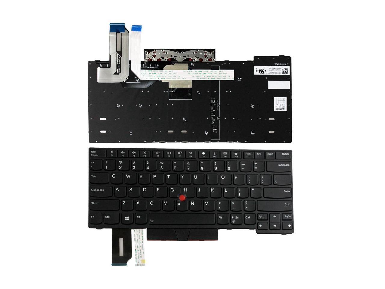 New US Black Backlit English Laptop Keyboard Replacement for Lenovo ...