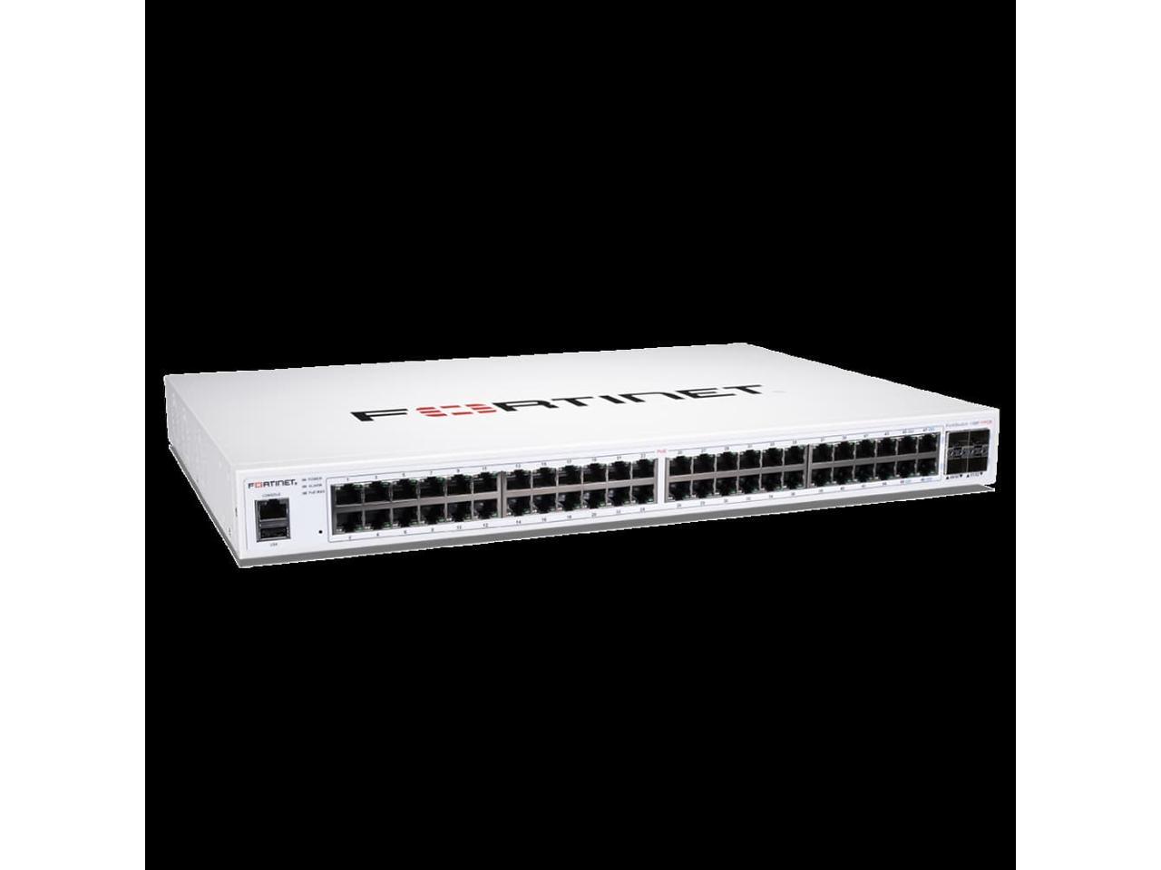 Fortinet FortiSwitch FS-148F Secure managed Network Switche Gigabit 48 ...