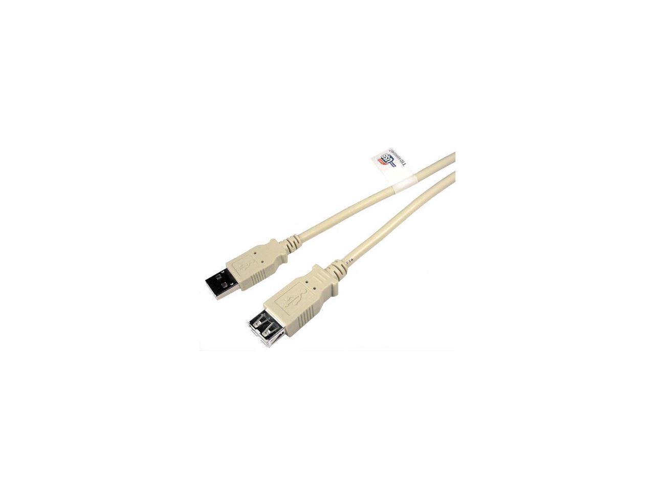 Cables Unlimited USB-5100-03M 10-Feet USB 2.0 Extension Cable - Newegg.com