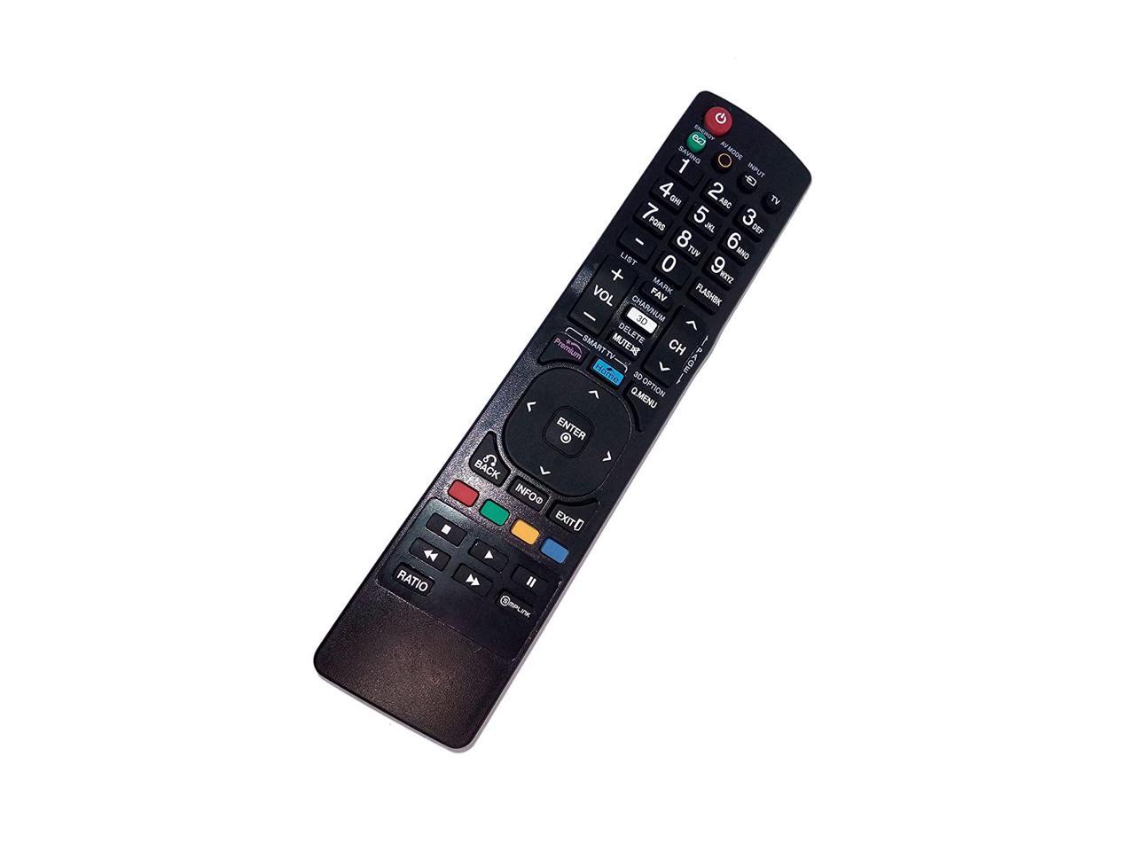 Replaced Remote Control Compatible for LG 55LM7600-UA AKB72915235 ...