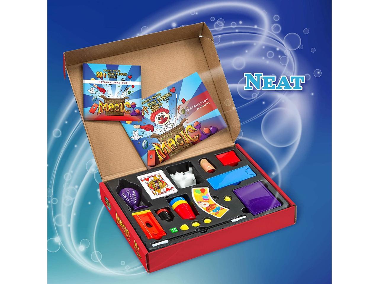 Learn & Climb Magic kit Set for Kids - 50+ Magic Tricks. Clear ...