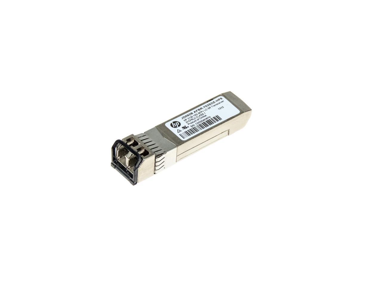 HPE JD092B X130 10G SFP+ LC SR Transceiver - Newegg.com