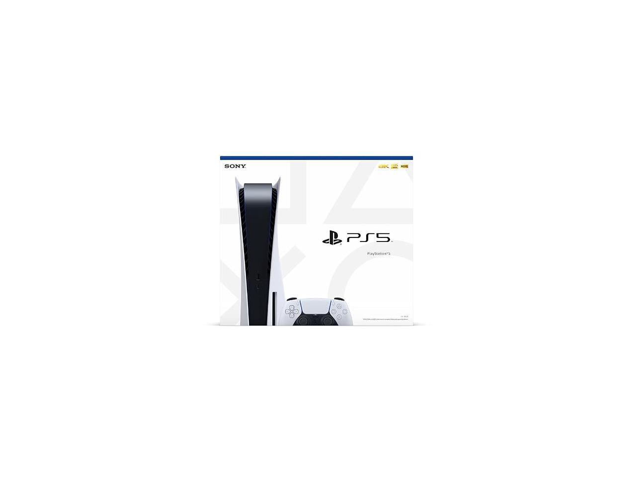 Refurbished: SONY PLAYSTATION PS5 Disc Edition 825 GB CFI-1215A - WHITE ...