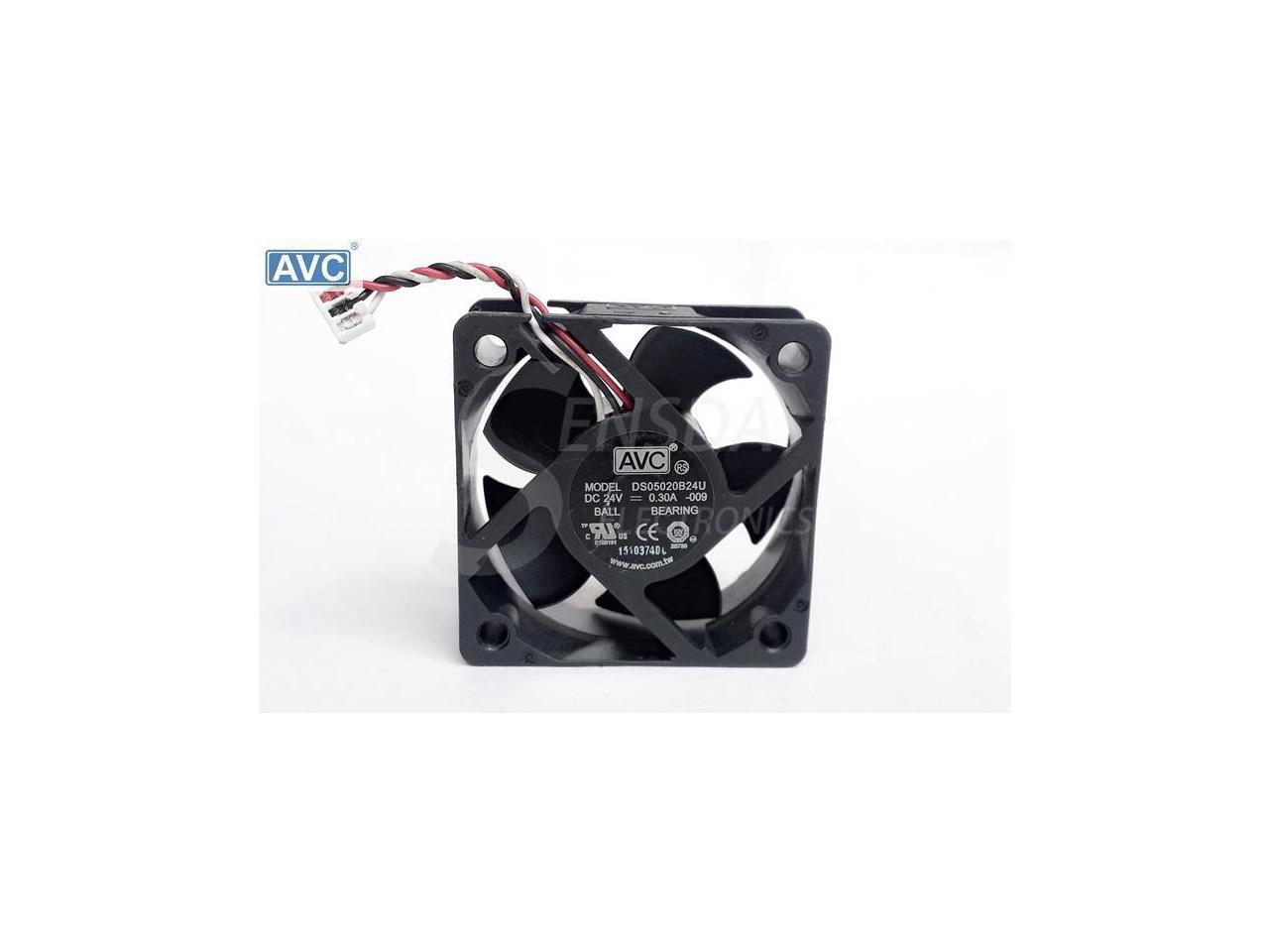 For AVC DS05020B24U DC 24V 0.3A cpu cooler heatsink axial Cooling Fan ...
