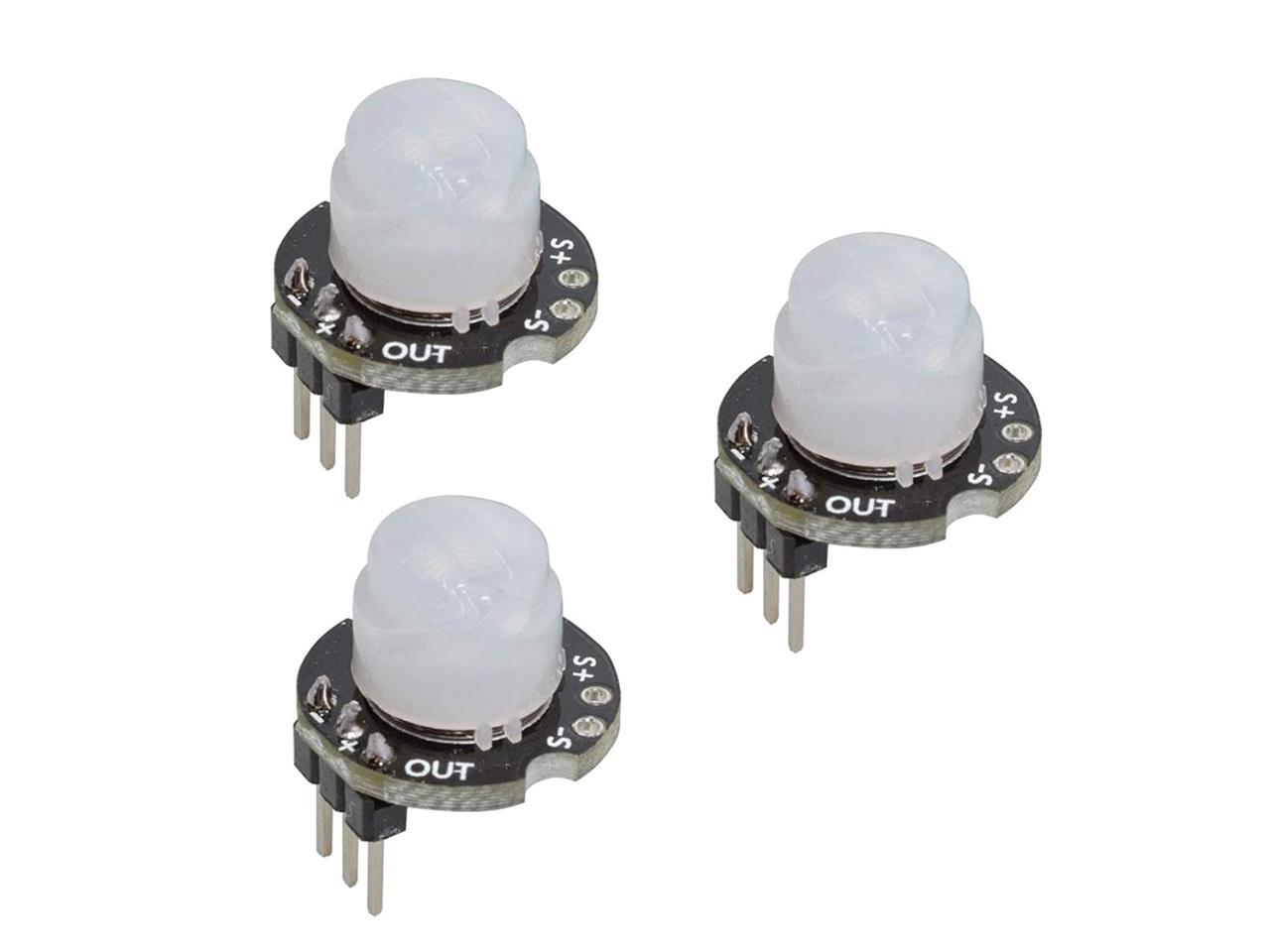 HiLetgo 3pcs Mini SR602 Motion Sensor Detector Module Pyroelectric ...