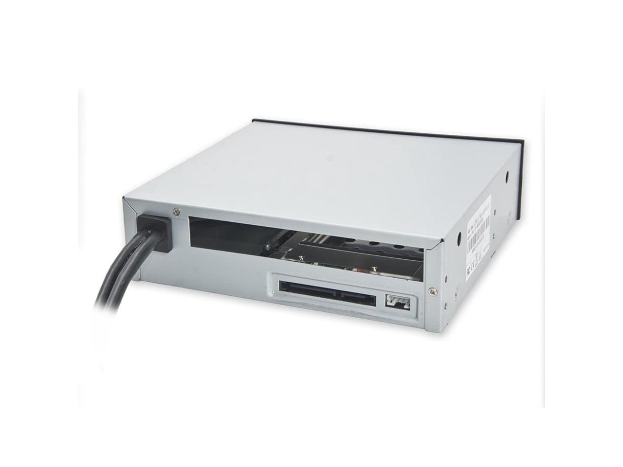 Syba 5.25" Bay Adapter for Slim Optical Drive, 2.5" Trayless Rack for ...