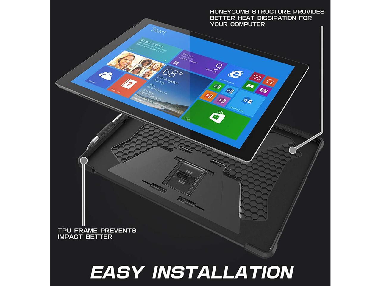 SUPCASE [UB PRO Series] Full-Body Kickstand Rugged Protective Case for ...