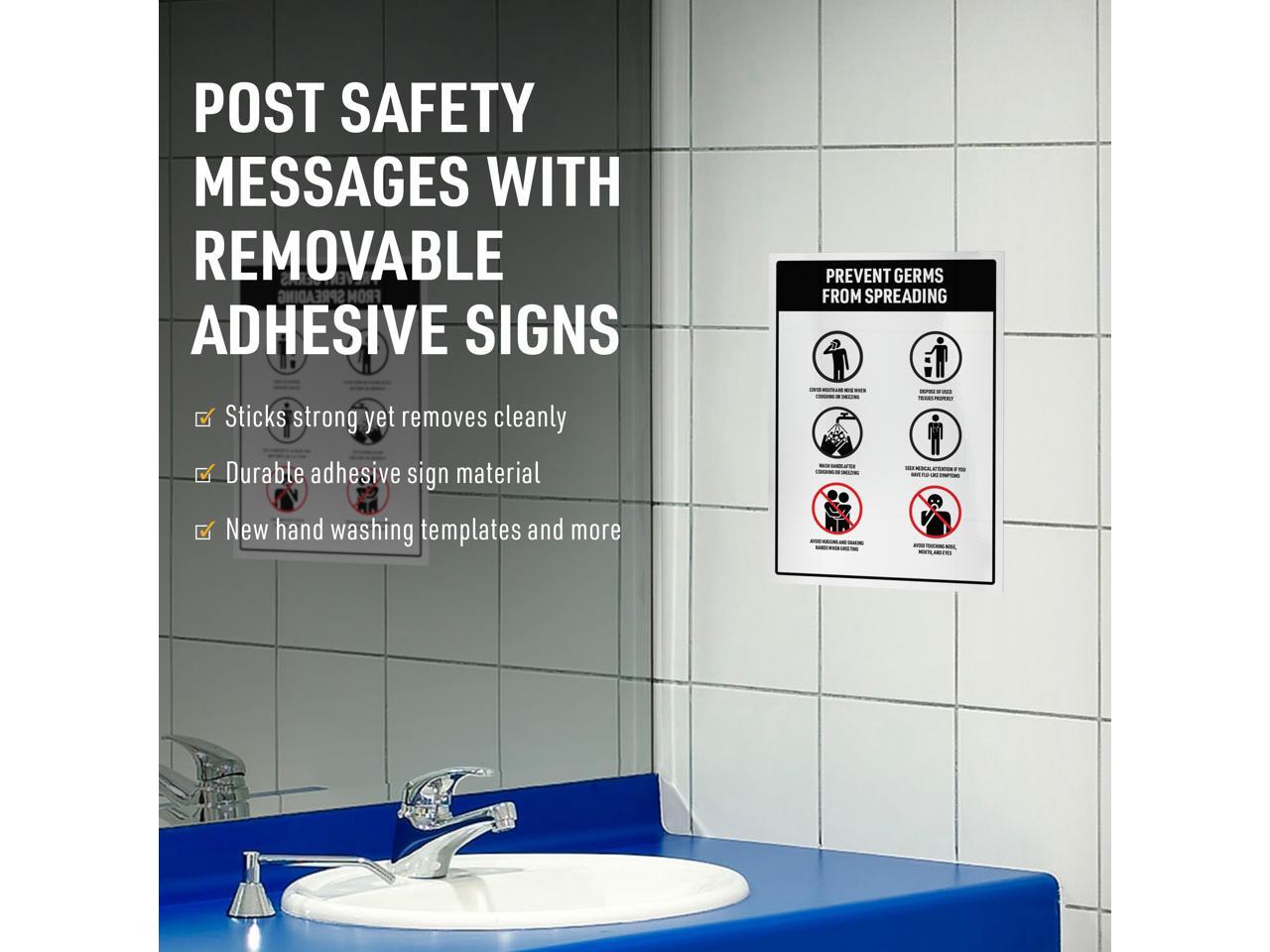 Avery 61514 (7278261514) Surface Safe Sign Labels, 3.50" x 5.00 ...