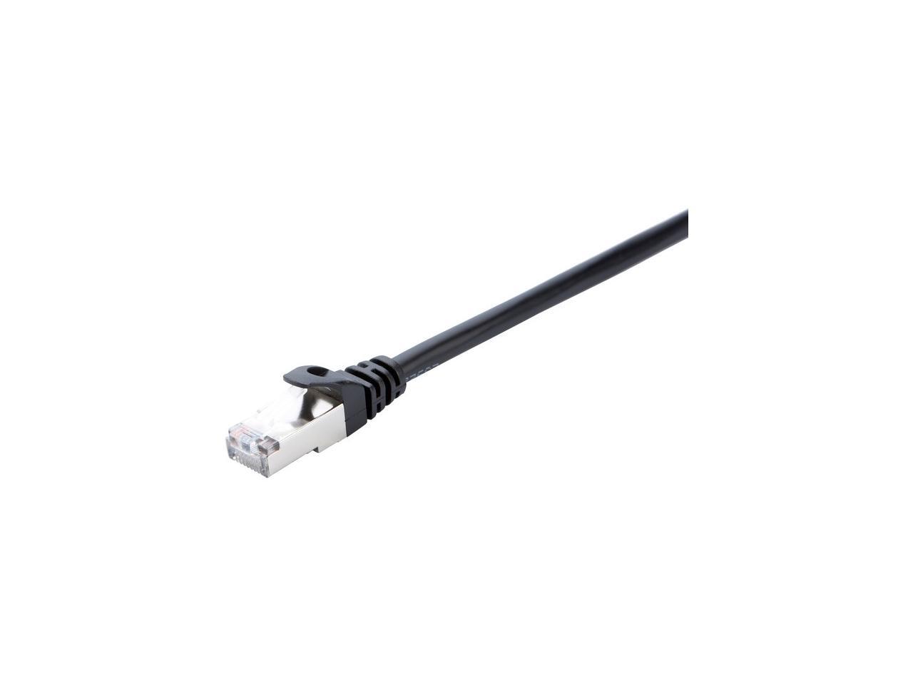 V7 CAT5E STP Network (RJ45 m/m), Black 7ft - Newegg.com