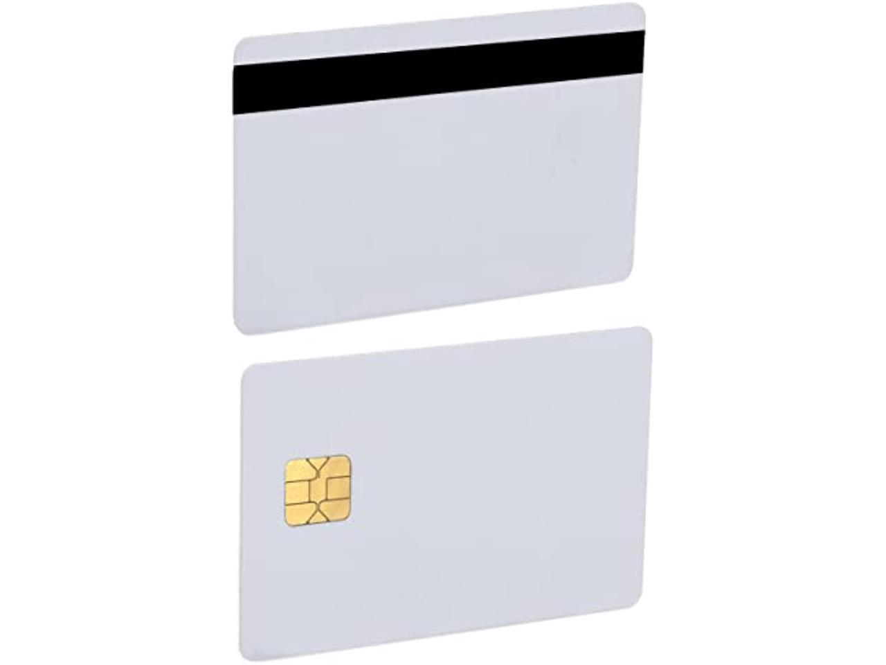 Java Cards Compatible J2a040 Smart Chip Cards With 2 Track 8.4Mm Black ...