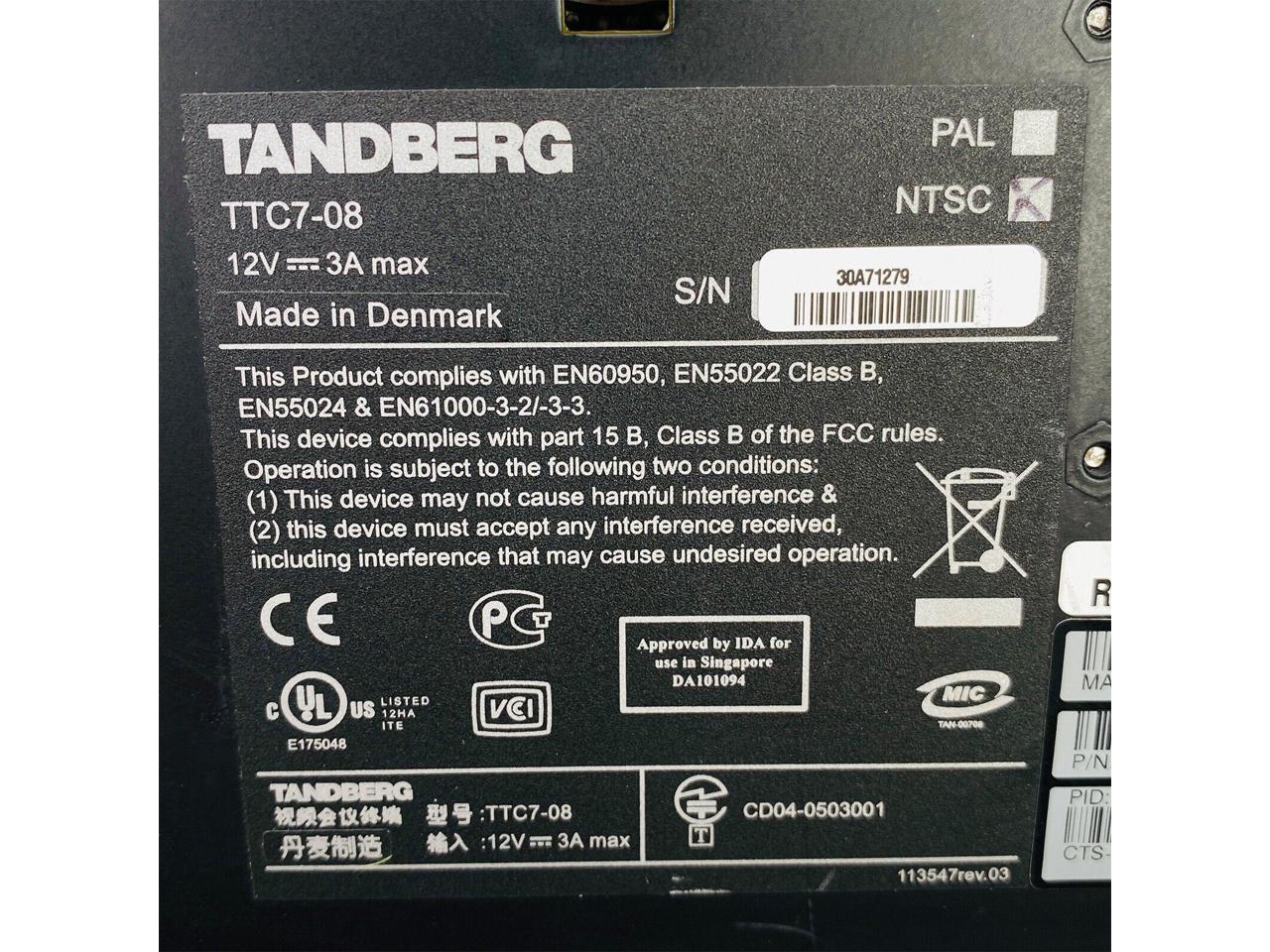 Refurbished: Tandberg TTC7-08 Video Conference Camera - Newegg.com