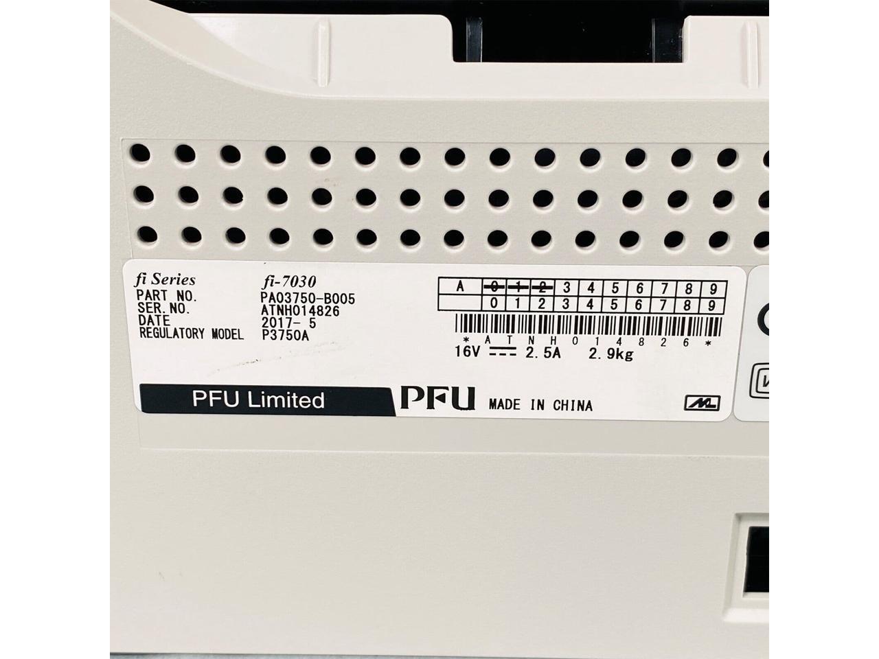 Refurbished: Fujitsu Fi-7030 ADF Color Duplex Document Scanner USB 2.0 ...