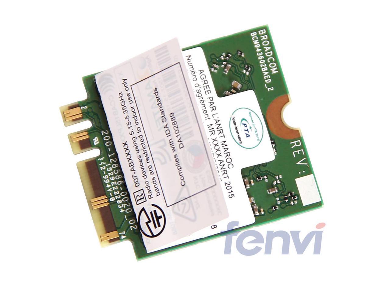 Weastlinks BCM943602BAED DW1830 Wireless-AC BCM943602 NGFF M.2 1300Mbps ...