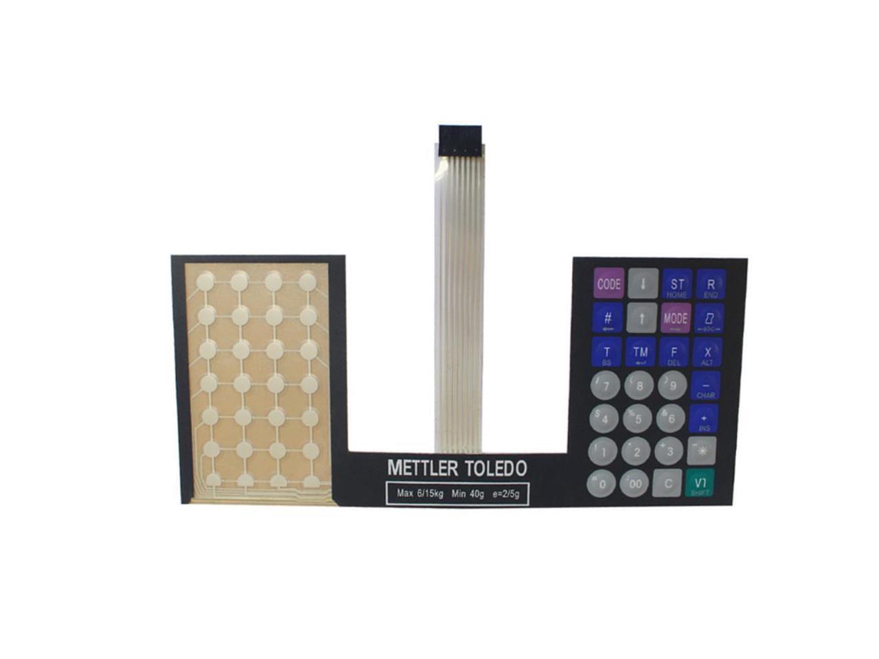 5pcs/lot Compatible English Version Keyboard Film for Mettler Toledo ...