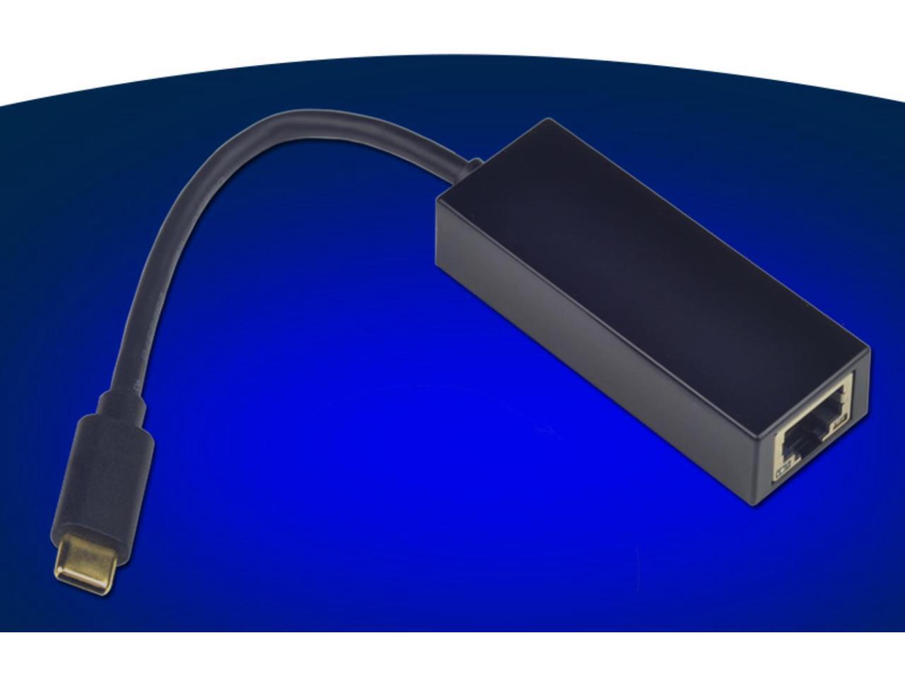 USB 3.1 Type-C to Gigabit Ethernet Network Adapter USB-C NIC Card 10 ...