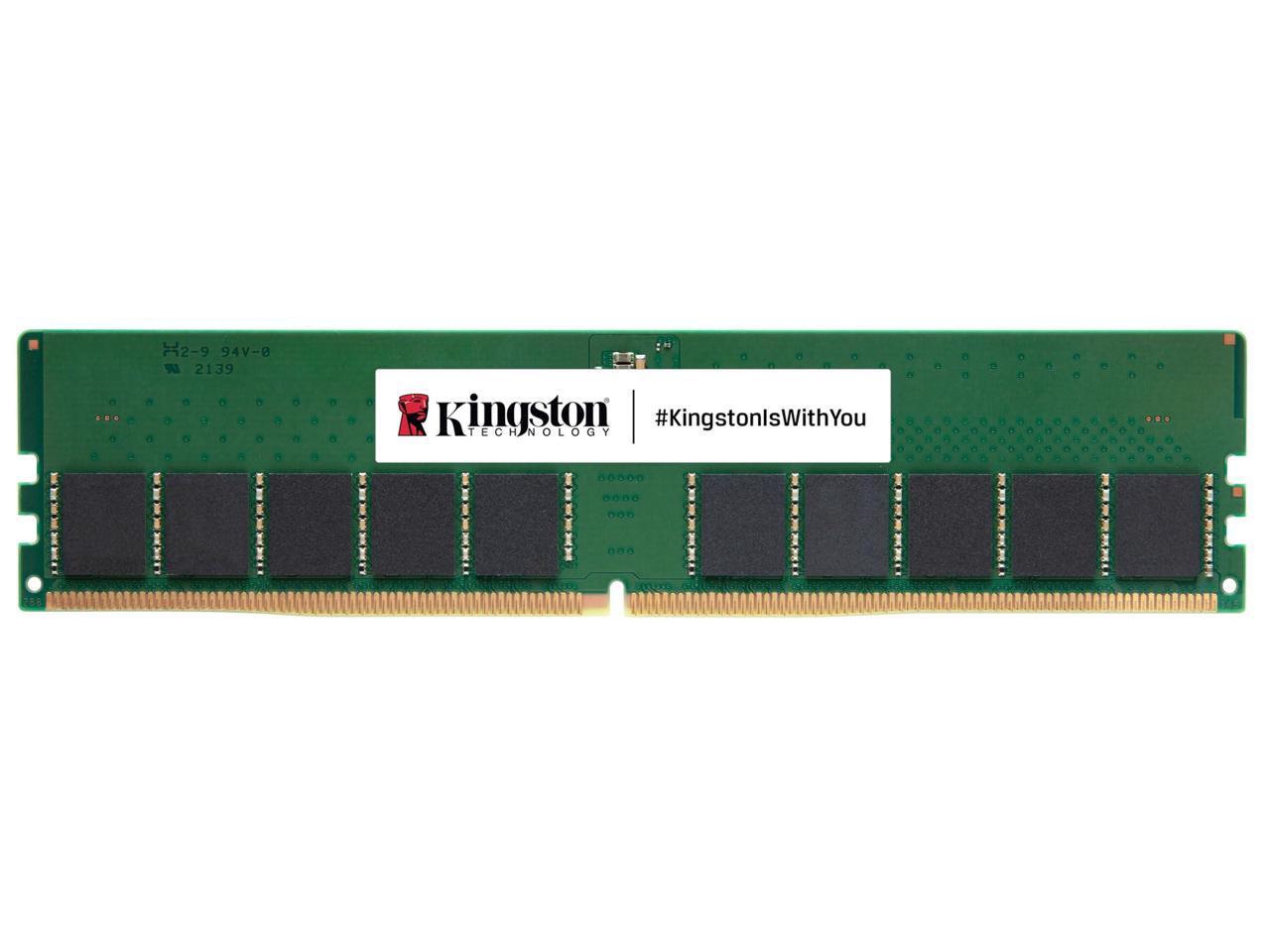 Kingston's KSM56E46BD8KM-48HM is a 6G x 72-bit (48GB) DDR5-5600 CL46 ...