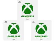 3 x Xbox 12 Month Game Pass Core (Email Delivery)